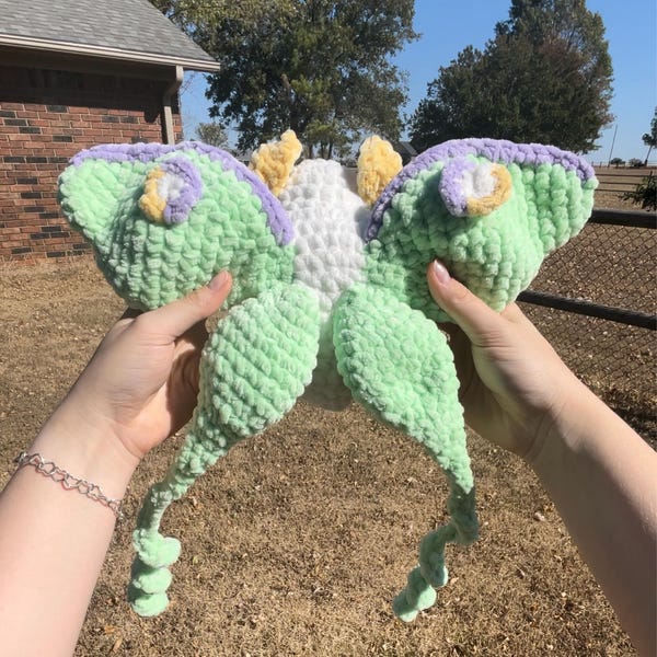 Luna Moth Crochet Pattern - Etsy