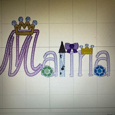 Mermaid Monogram Font Machine Embroidery Designs - Etsy