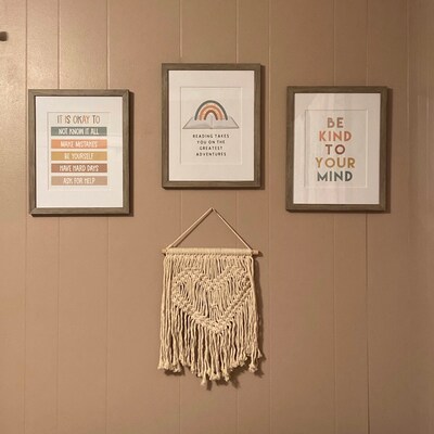 It is Okay to Feel Boho Classroom Decor, My Feelings, Classroom Poster ...