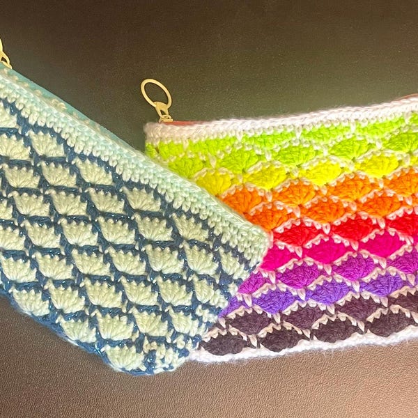 Corner to Corner Shell Stitch Pattern - Etsy