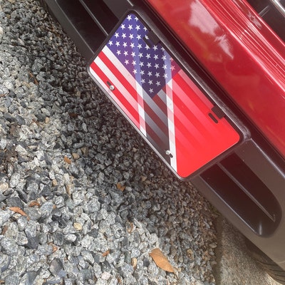 Custom License Plate Front Car Tag, Aluminum or Plastic Personalized ...