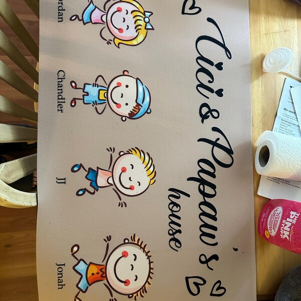 Personalized Teacher Name Rug, Teacher Classroom Doormat, Classroom ...