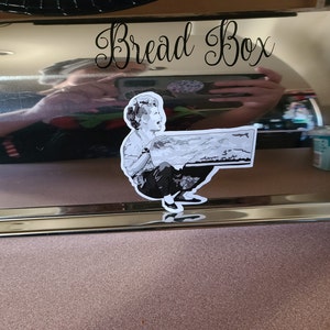BREAD BOX V2 Vinyl Decal Sticker Kitchen Breadbox Bread | Etsy