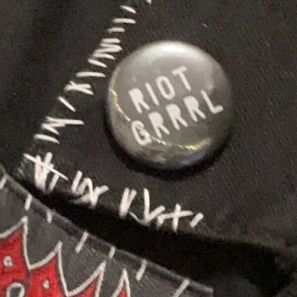 FREE PALESTINE Badge/pin Anarchist, Soldarity PROTEST, Activist ...