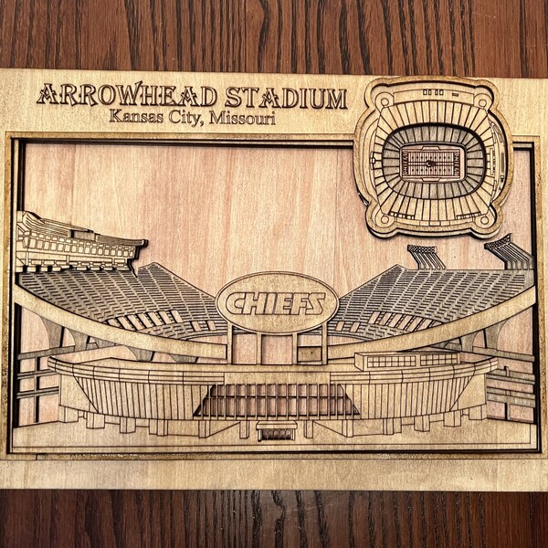 Laser Cut SVG Digital Cut File |kansas City, Missouri Skyline and 3D ...