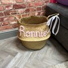 Personalised Storage Basket| Personalized Basket | Crochet | Knitted ...