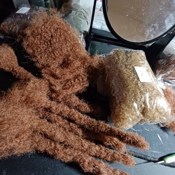 100% Human Hair Dreadlocks Extensions Handmade, Dreadloc, Human Hair ...