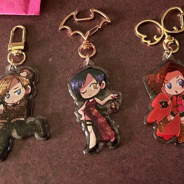 RE4 Ada 2.5" Acrylic Charm | Resident Evil 4 - Etsy