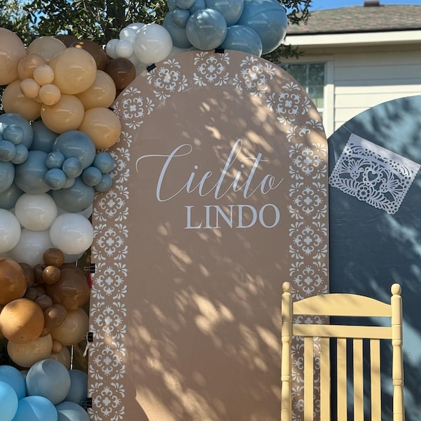 Cielito Lindo Vinyl | Fiesta or Spanish Theme Baby Shower Backdrop ...