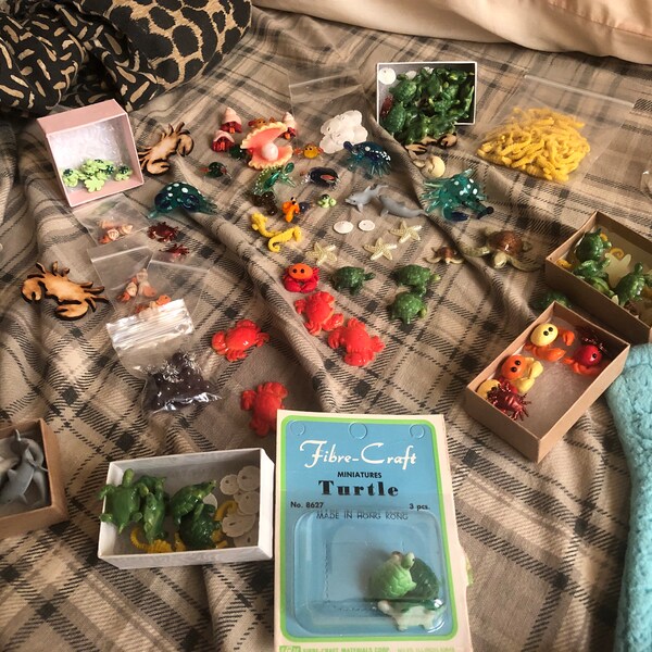 Worlds Smallest Glass Tiny Crab, Whimsical, Lamp Work Miniature ...