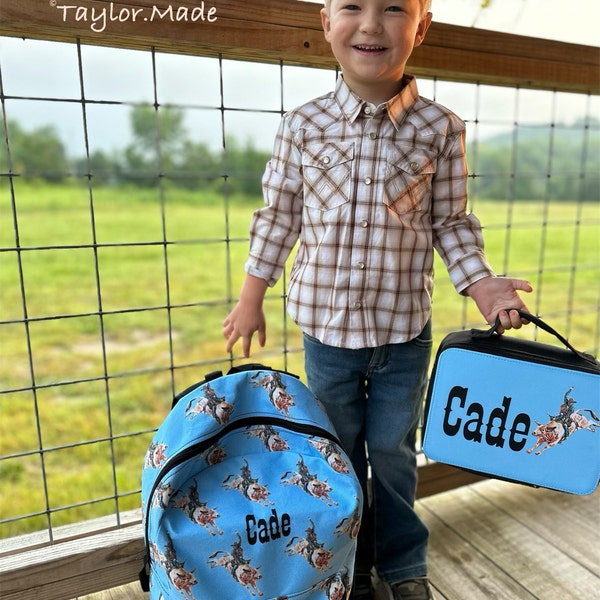 Personalized Western Backpack, Western Backpack, School Backpack ...