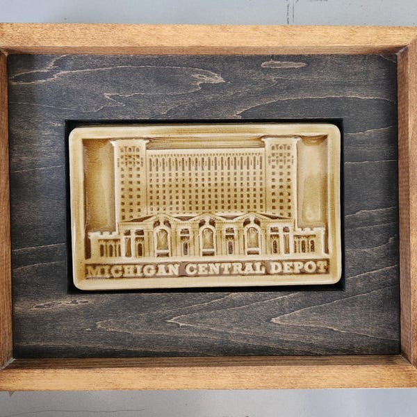 Ceramic Tile Wood Frame: Custom 8-inch X 8-inch Real Wood Frame for ...