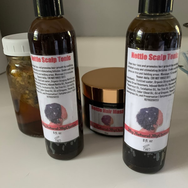 Stinging Nettle Scalp Tonic , Nettle Hair Spritz, Stinging Nettle Spray ...
