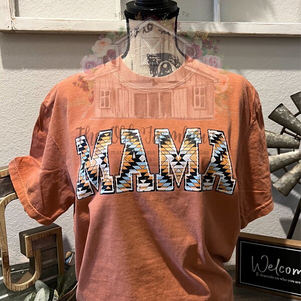 ORIGINAL CREATOR* Distressed Aztec Mama PNG Digital Download | Western ...