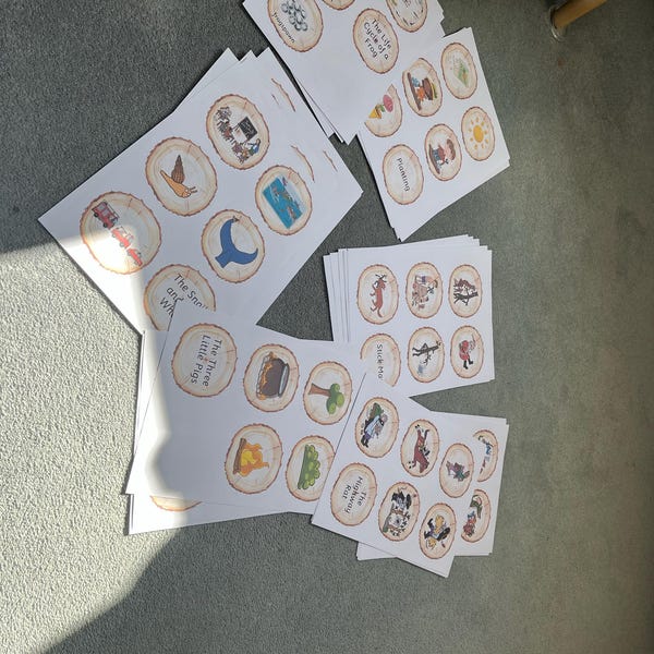 Monkey Puzzle Flash Cards Monkey Puzzle Story Logs Monkey Puzzle Story ...