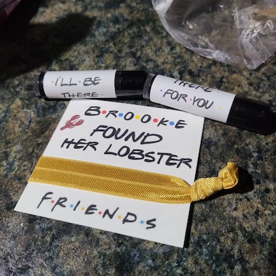 Friends Lip Balm/ Chapstick/ Lip Gloss/ Friends Theme/ I'll Be There ...