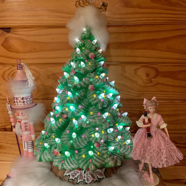 FREE USA Ship Large Lavender Spruce Christmas Tree Custom Finished WOW ...