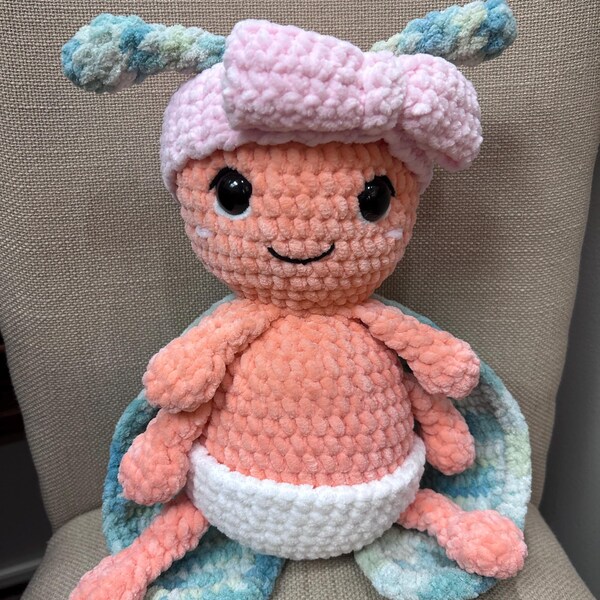 Fly Baby OUTFIT Crochet Pattern DIGITAL PDF | Cute, Kawaii, Amigurumi ...