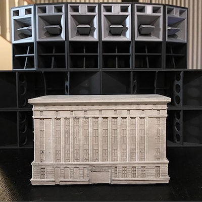 Fiktion-one Res 5 Speaker Set. 3d-printed Miniatures. Sound System ...
