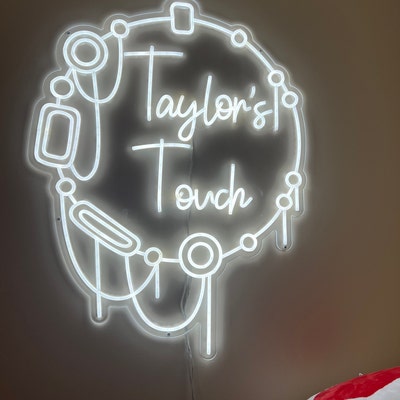 Middle Finger Custom Neon Sign Lights Decor Game Room Wall - Etsy