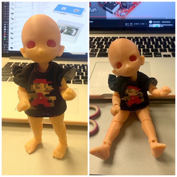 Anya Atelier - Basic BJD Jointed Hand 3d Print File - Etsy