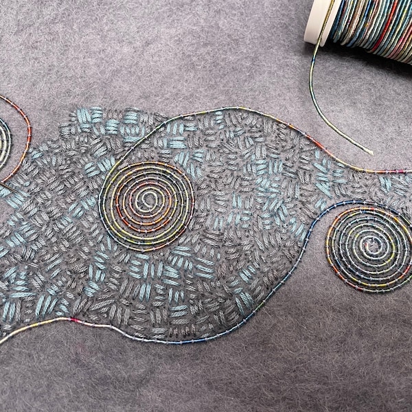 Tokyo Bunka Shishu 253 Two Cranes Japanese Punch Embroidery Kit - Etsy