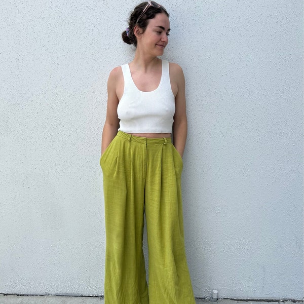Tapioca Trousers PDF Pattern, Sizes 0-34, Beginner Sewing Pattern ...