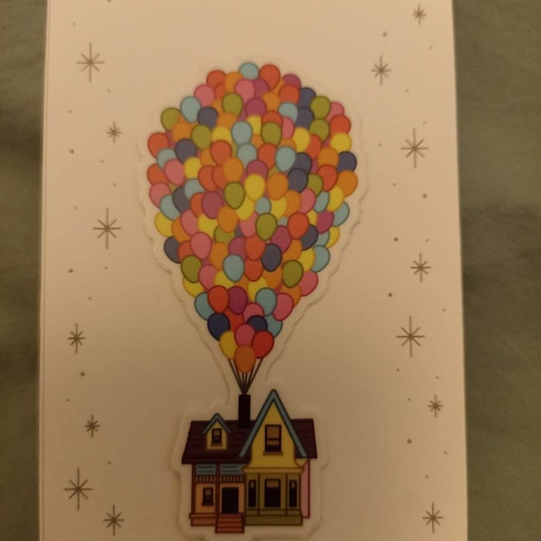 Up House Sticker / up Balloons Decal / up Movie Inspired Sticker / up ...
