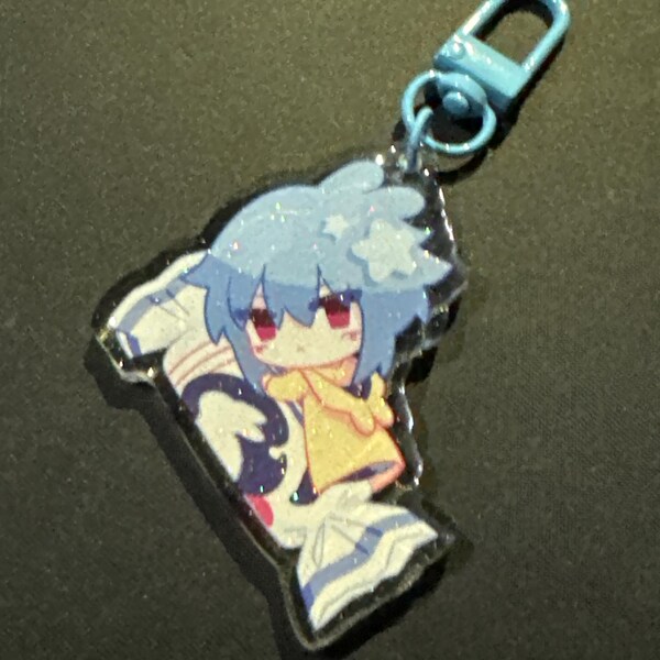 SHTDN Rpgmaker Goyou & Agape Glitter Epoxy Acrylic 2.5" Charms - Etsy