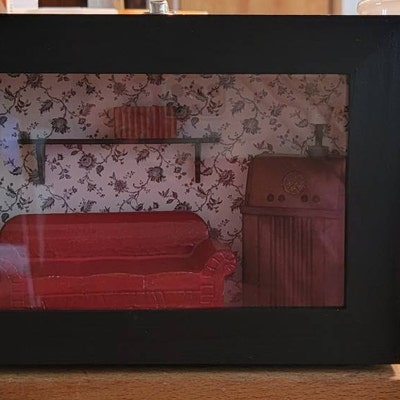 Extra Deep Large Wooden Shadow Box Frame With Glass Memories - Etsy