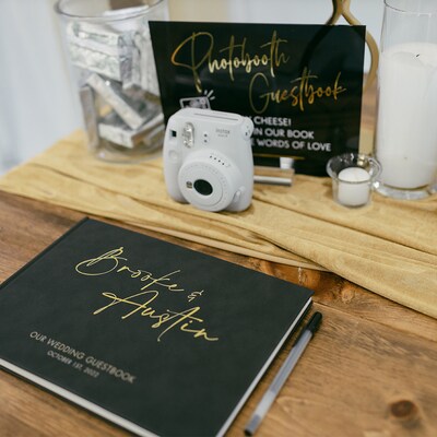 Custom Calligraphy Acrylic Sign for Events Weddings Special Occasions ...