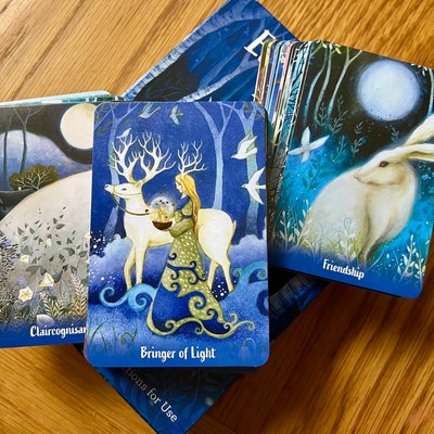 Earth Angels Message Cards 70 Cards by Amanda Clark & Animal - Etsy