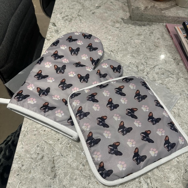 Custom Faces Oven Gloves, Pot Holders Personalized Photo Oven Mitts ...