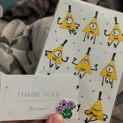 Bill Cipher Sticker Sheet - Etsy