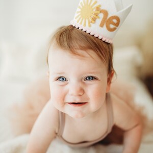 Space Birthday Crown 1st Trip Around Sun Birthday Rocketship | Etsy