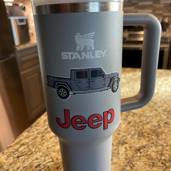 Chrome Jeep Emblem Sticker Decal, Wrangler JK, TJ, JL, Gladiator ...