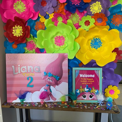 Troll Pods Digital Print Trolls Party Decor - Etsy