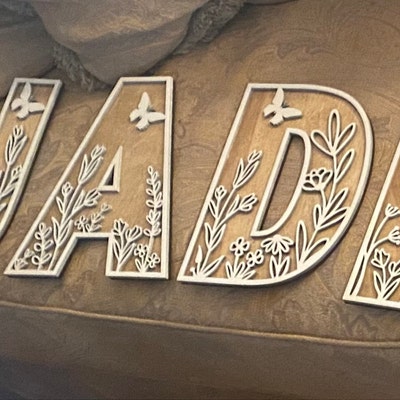 Home Vertical Wood Words Wood Word Cut Out Laser Cut Wooden - Etsy