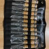 Professional Wood Carving Hand Chisel and Lathe Gouge Tools 12 Pcs Set ...