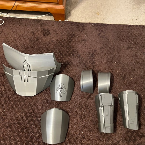 Bo Katan/ Koska Reeves Mandalorian Armor Upper/lower Bundle Set ...