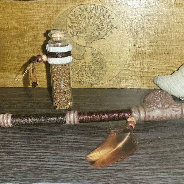 Brahma | Large Ritual Tobacco Pipe for Shamanic Ceremonies | Handmade ...