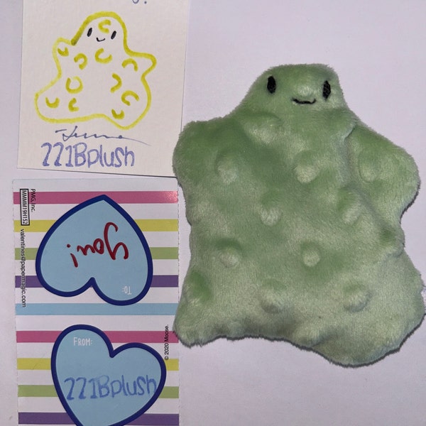 Plush Germ Booger Slime Goo Snot Yucky Monster Gross Virus Stuffed Toy ...