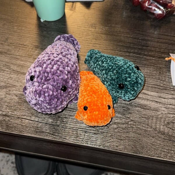 No Sew Marley the Manatee Animal Crochet Pattern Amigurumi Pattern ...