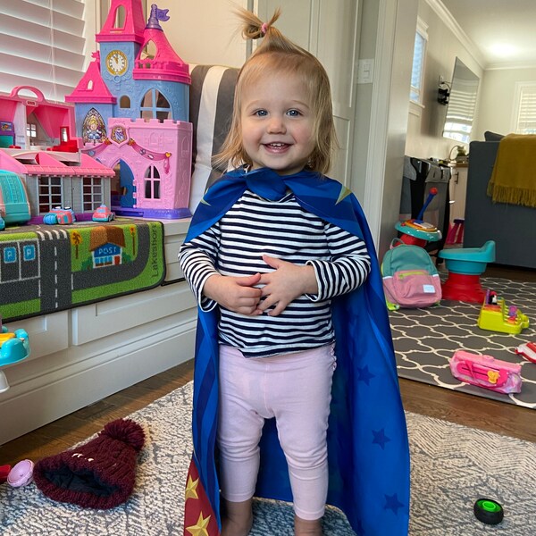 Kids Personalized Cape - Girls Cape - Boys Cape - Kids Playtime Cape ...