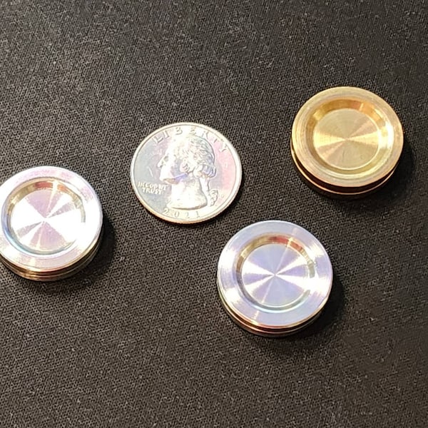 Worry Coin Fidget Haptic Coin Magnetic Stress Toy Gift for Friends - Etsy