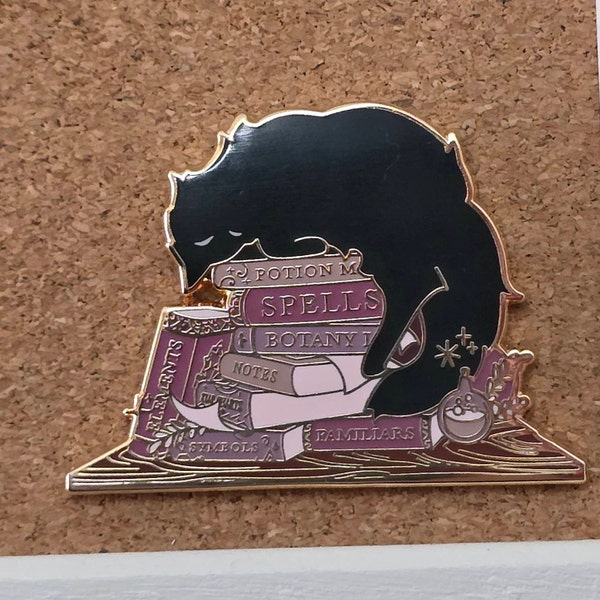 Gold Ocean of Sky Floating Islands Hard Enamel Mini Pin Set Night ...