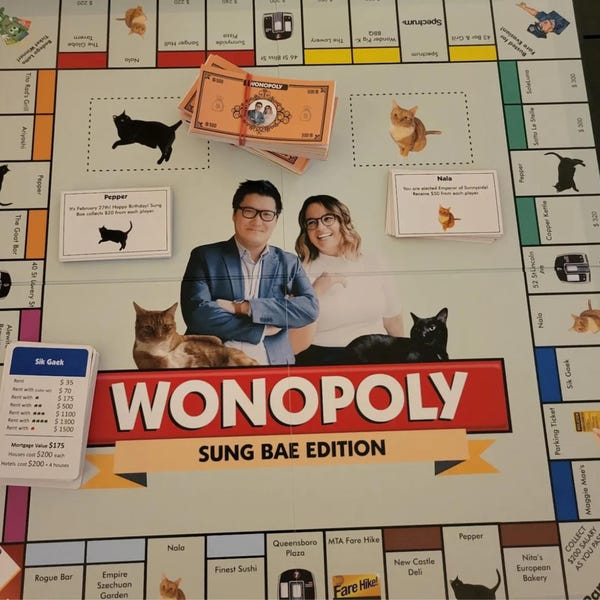 Custompoly Board Game: Customized Gift, Valentine's Day , Board Games ...