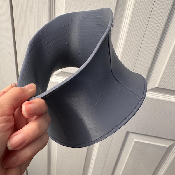 Fitted Face Mask - 3D Printed Face Mask Prop | Cosplay Front Face Mask ...