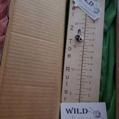 Heel 2 Toe Ruler - Etsy