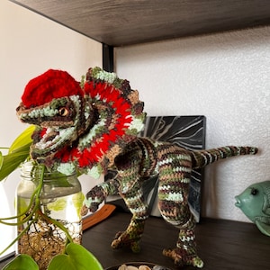 Dilophosaurus Crochet Pattern by Crafty Intentions DIGITAL PDF - Etsy